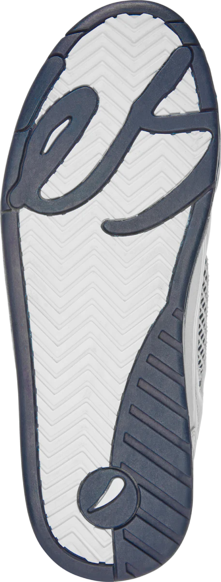 eS Muska Shoe - White/Navy – Working Class