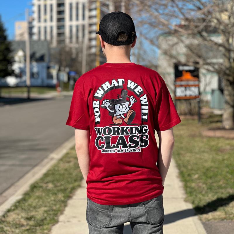 WORKING CLASS WINNIE TEE - CARDINAL – Working Class